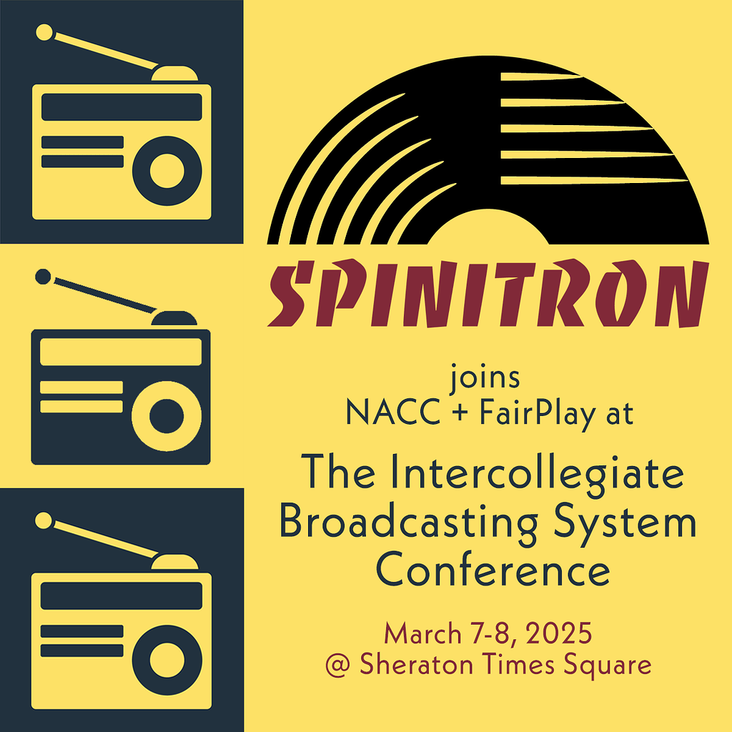 Spintrion at IBSNYC 2025 - Badge Giveaway - 📢 News - Spinitron user forum